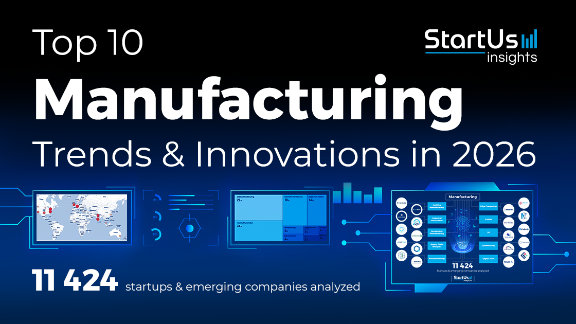 Top 10 Manufacturing Trends to Watch [2026] | StartUs Insights