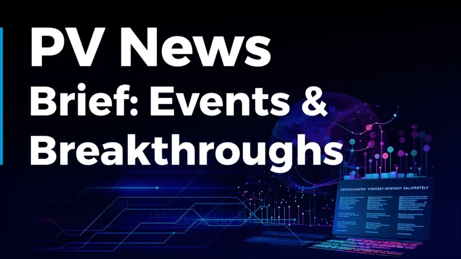 PV News Brief: Events & Breakthroughs | January 2024